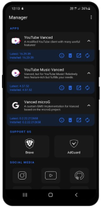Vanced Manager v19.47.53 - Install Official YouTube Vanced - Vanced Manager